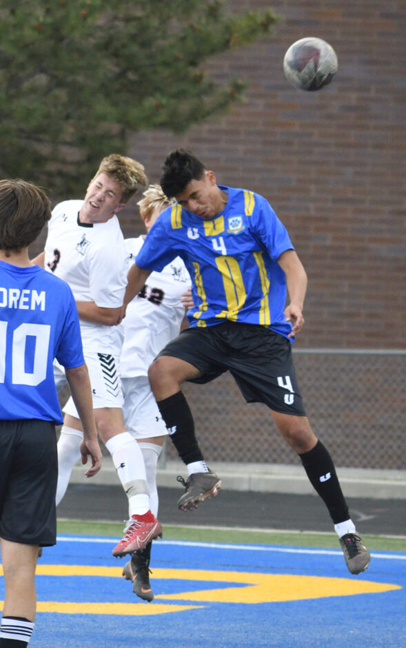Orem boys soccer sees winning streak end, hopes to build from loss to ...